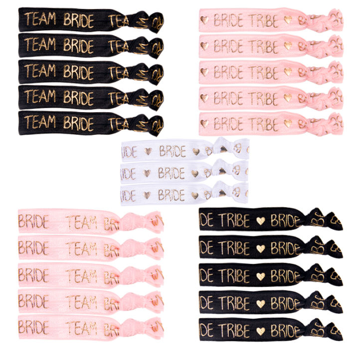6/11pcs Team Bride Bracelets Bachelorette Party Favors Wristbands ...