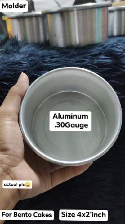 Heavy Duty Bento Cake Molders,Pure Aluminum (4x2'inch) | Lazada PH