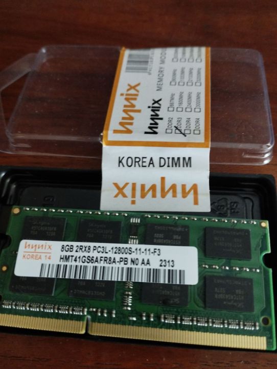 Ram sodimm 8gb ddr3L buat laptop merek hynix bekas paki normal | Lazada ...