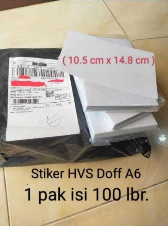STIKER HVS A6 ISI 100 LEMBAR / Super Murah. | Lazada Indonesia