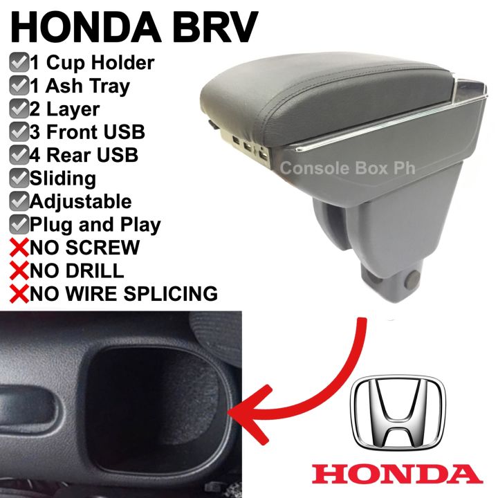 BRV Armrest Console Box for all year model | Lazada PH