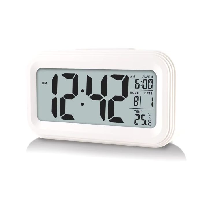 LED Digital Alarm Clock Multifunction Electronic Backlight Table Clock ...