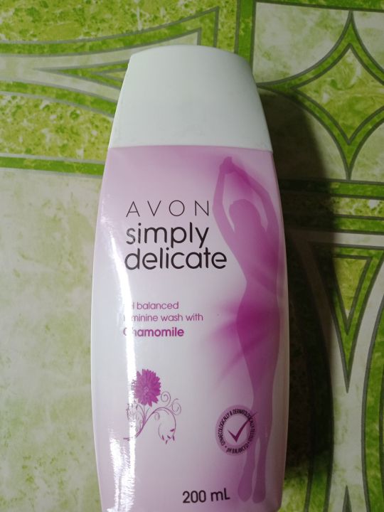 Avon simply delicate chamomile gently cleanses sensitive intimate area ...
