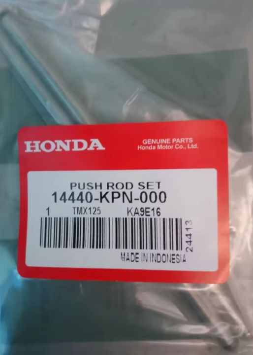 HONDA Genuine PUSH ROD set for (TMX125) indonesia | Lazada PH