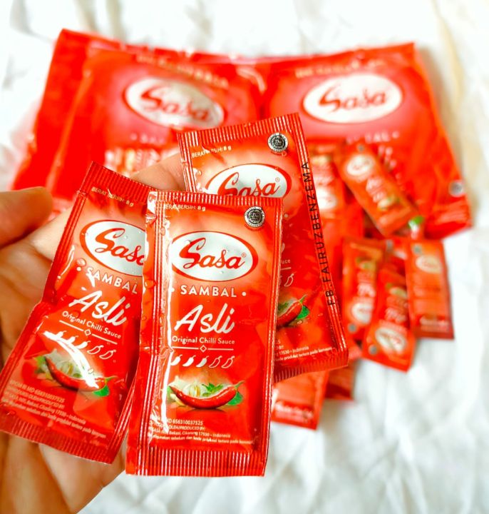 SAOS SASA SAMBAL ASLI SACHET ISI 24pcs 8gr | Lazada Indonesia