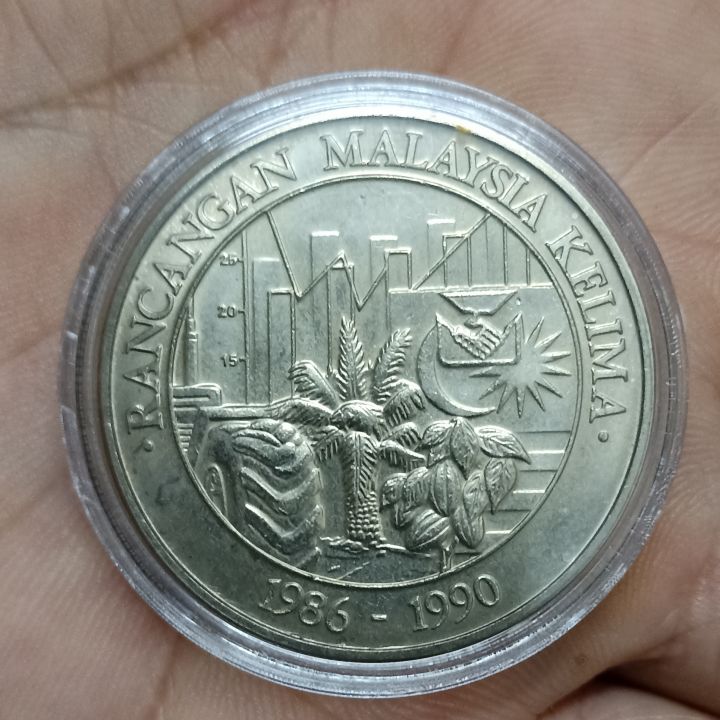 Duit Syling Malaysia Rm1 1986-1990 | Lazada