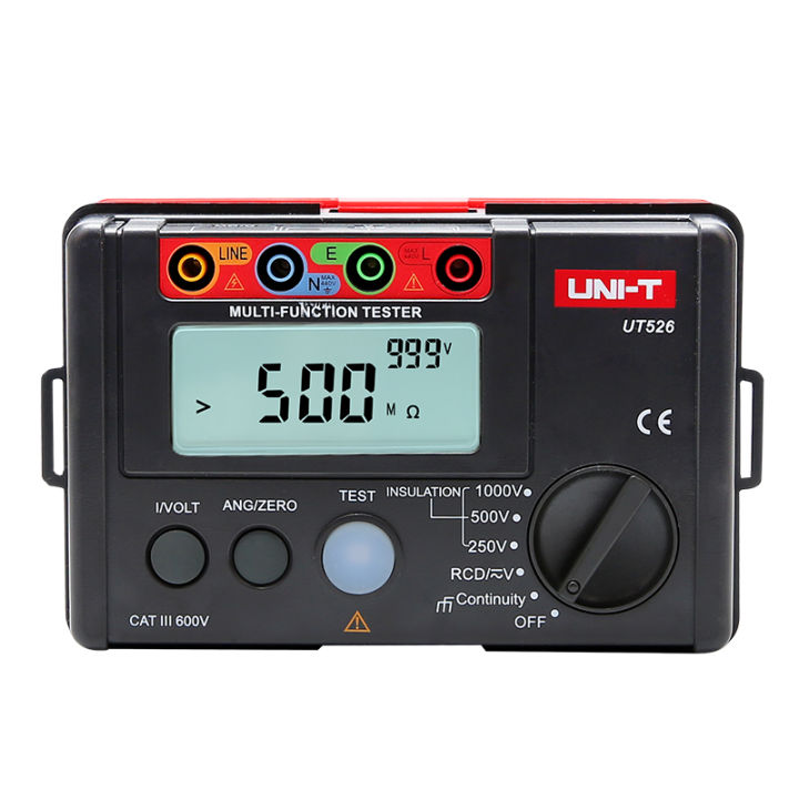 UNI-T UT526 Multi-function Digital Electric Meter Electrical Insulation ...