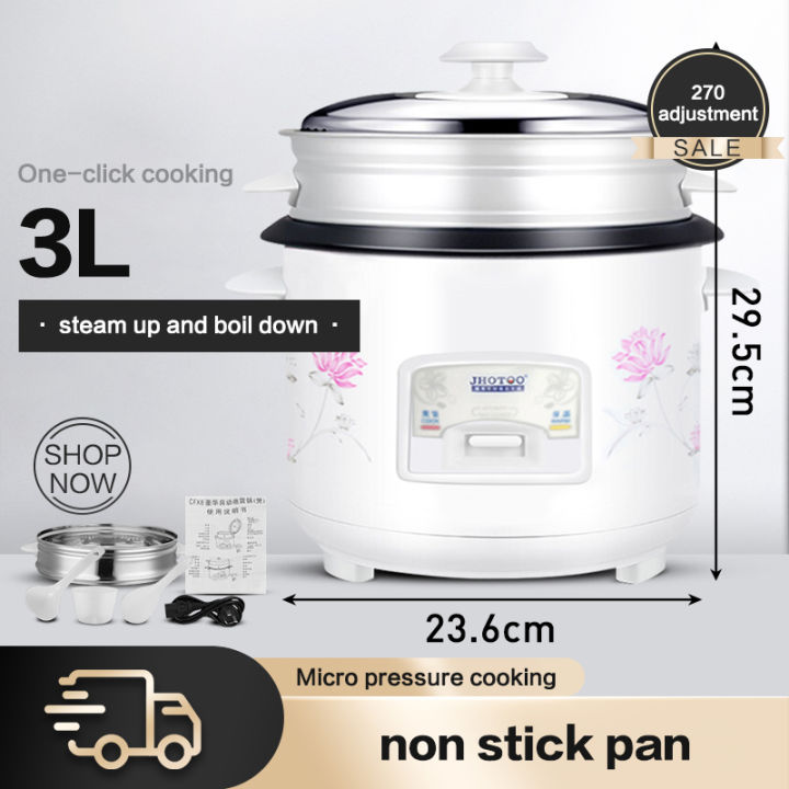 mini rice cooker standard multi function electric cooker with steamer ...