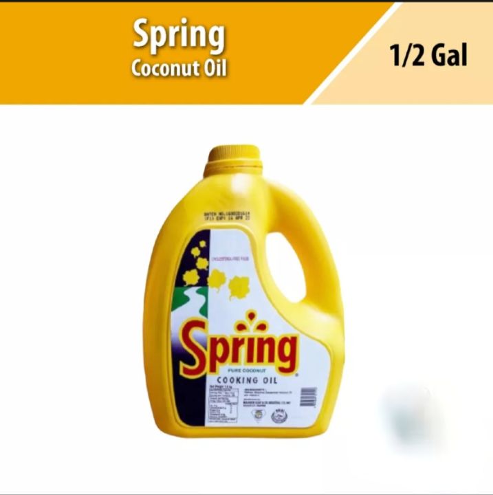 Spring Coconut Oil Half Gallon / 1.6KG | Lazada PH