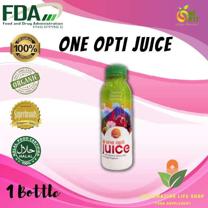 1 BOTTLE ONE OPTI JUICE DRINK AUTHENTIC | Lazada PH