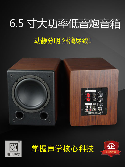 6.5-Inch Subwoofer Sound Box Shock Bass Effect Super Dynamic Bass Boost ...