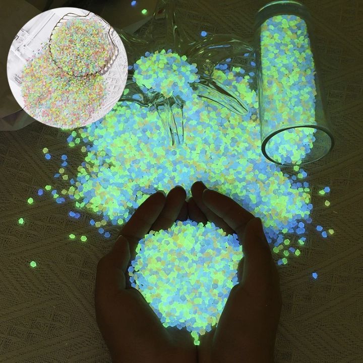 New 3-5mm Luminous Sand Gardening Aquarium Tank Landscaping Colour ...