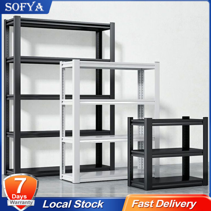 Sofya Adjustable Rak Besi 5/6Tier Metal Boltless Rack Kitchen Rack ...