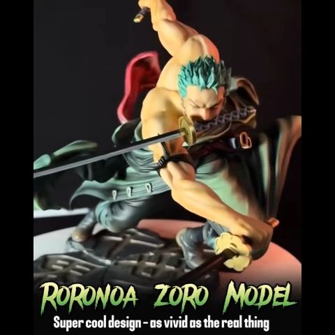 One Piece Roronoa Zoro collection items action figure anime swords ...