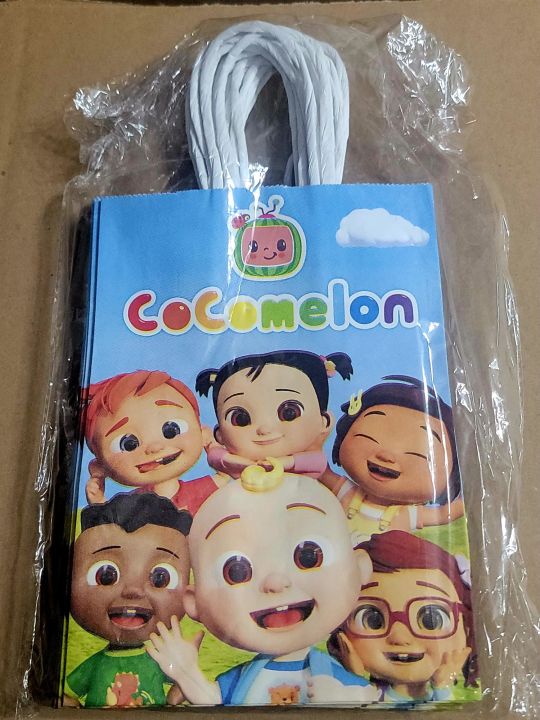 PAPER BAGS / LOOT BAGS (12 pcs/pack): BOSS BABY / COCOMELON | Lazada PH