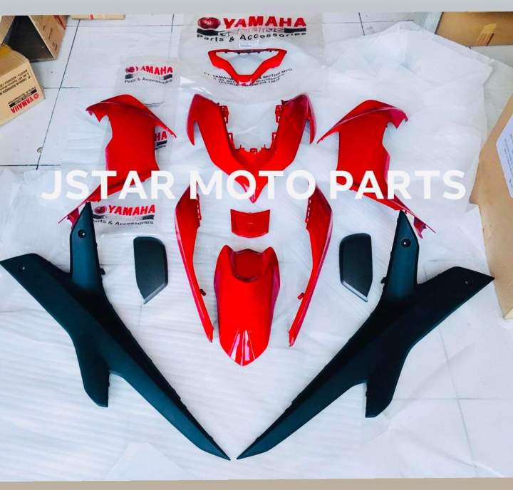FAIRING SET/ FLAIRING SET AEROX V2/ 12PCS YAMAHA GENUINE | Lazada PH
