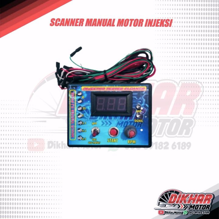 SCANNER MANUAL ALAT SERVIS SEMUA MOTOR MOTOR INJEKSI | Lazada Indonesia