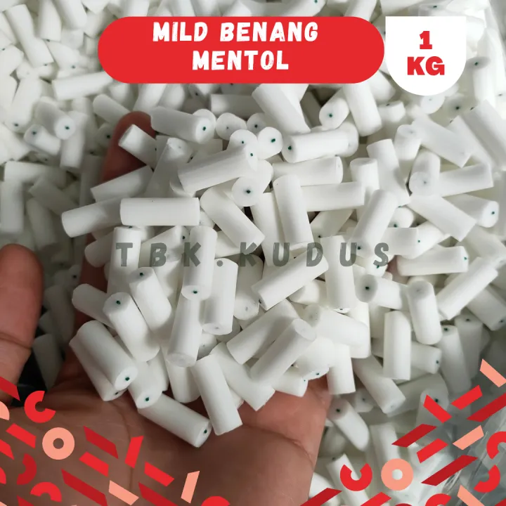 Gabus Busa Filter Mild Benang Mentol Premium | Lazada Indonesia