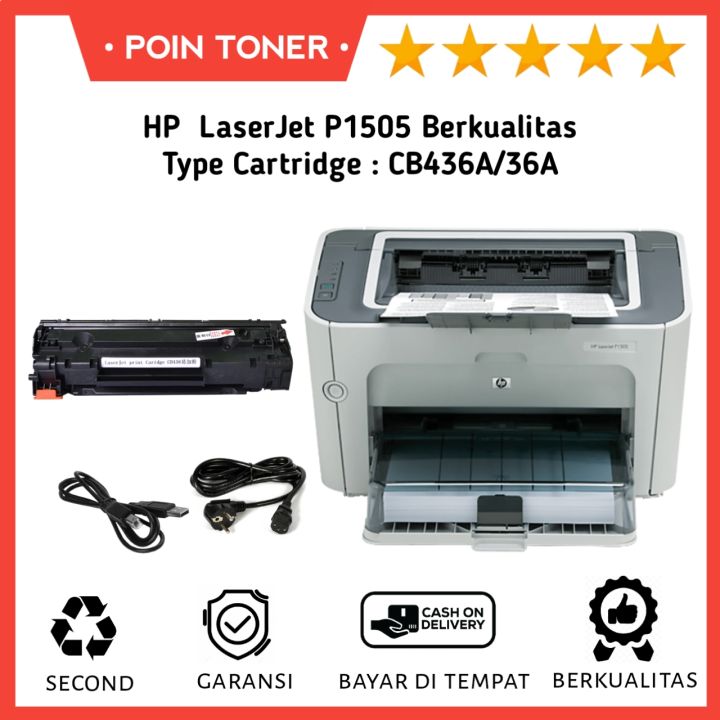 Printer HP LaserJet P1505 Siap pakai | Lazada Indonesia