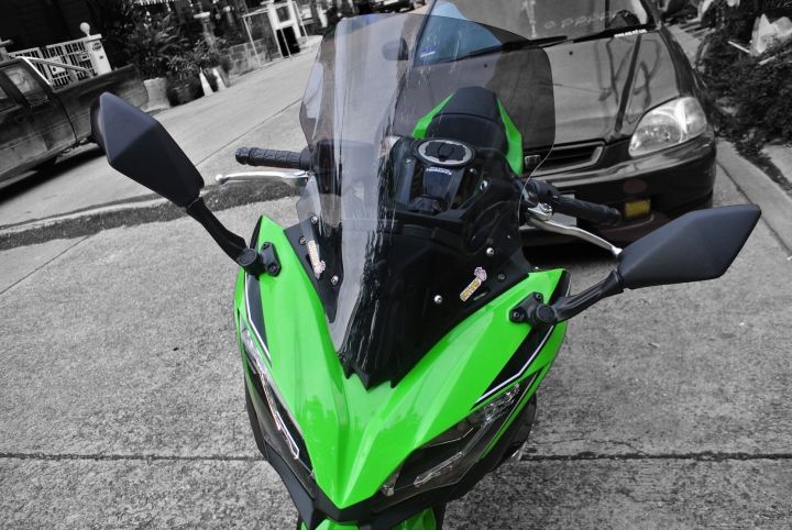 ชิวหน้าแต่ง ninja650 ปี17-20 ทรงทัวริ่ง | Lazada.co.th