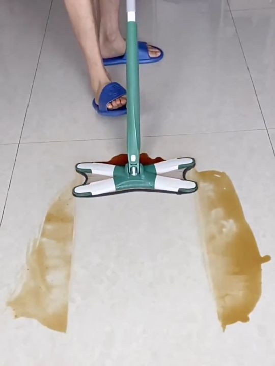Absorb water in 1 second 360° Rotatable Mop with Extruder Free Hand ...