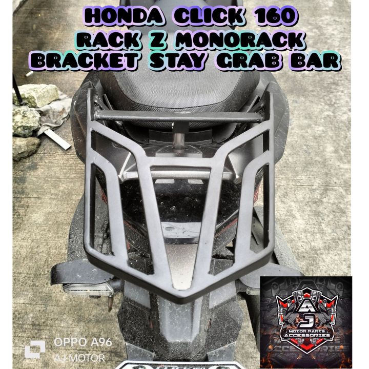 CLICK 160 RACK Z MONORACK BRACKET POWDER COATED NO REMOVE GRAB BAR ...