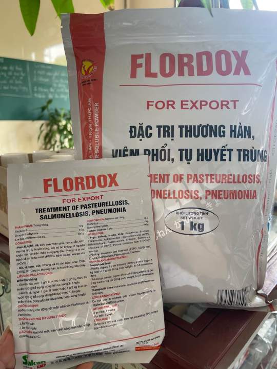 Flodox 100gram - thương hàn, Tụ huyết trùng, khò khè | Lazada.vn