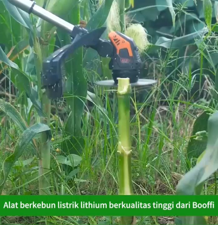 Mesin Potong Rumput 1090V/588V/288V Baterai Mesin Pemotong Rumput Tanpa ...