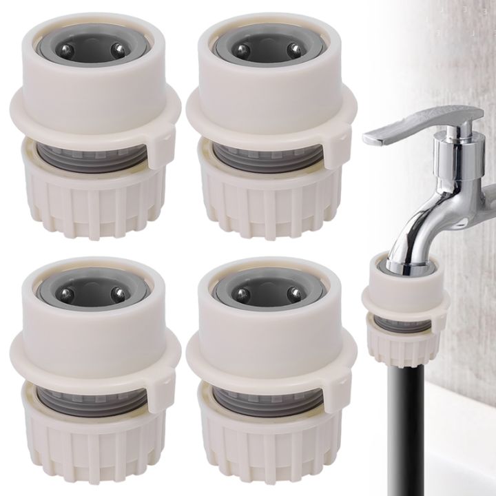 Wash Machine Water Pipe Faucet Connector Garden Hose Quick Adapter ...