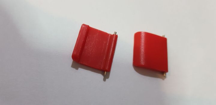 จำหน่าย อุปกรณ์ ใช้งานกับ วิทยุสื่อสาร เป็น ตัวล้อค เเบต รุ่น HIMAX VX 65 สีเเดง ของใหม่ งานเเท้ ...