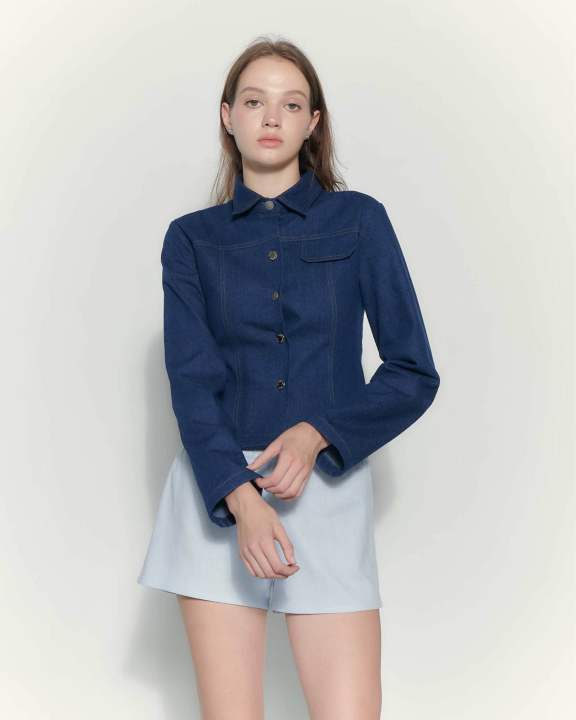 SASIWAN - SSW DEEP BLUE DENIM JACKET(Pre-order 4-7 days) | Lazada.co.th