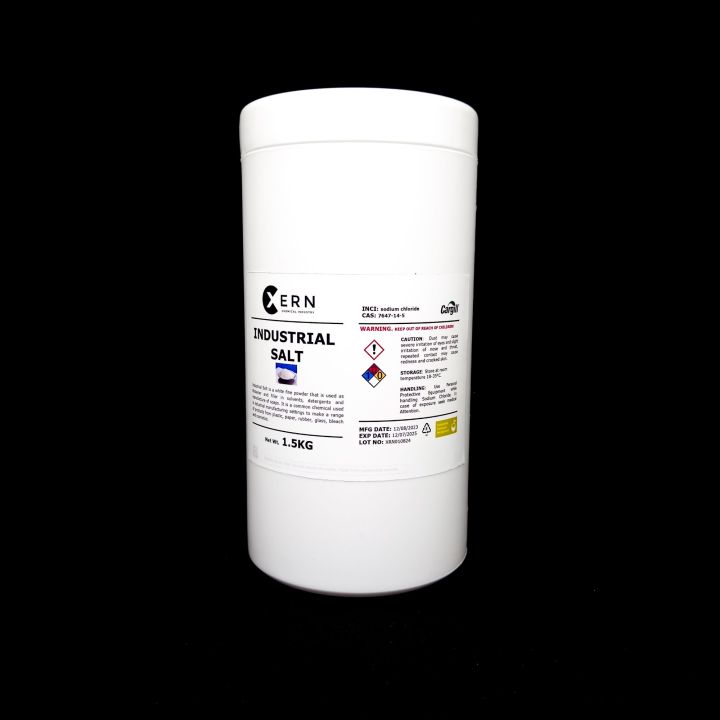 Industrial Salt / Sodium Chloride (Thickener) 1.5KG | Lazada PH