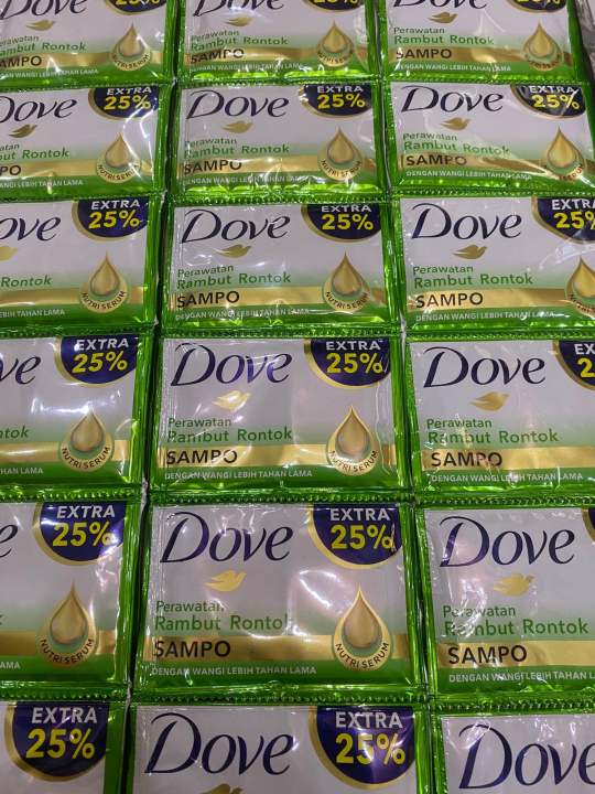 QUEEN MARKET💖 Shampoo Dove Renceng Isi 12 Sachet | Lazada Indonesia