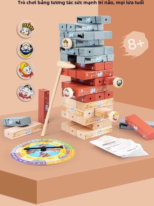 Jenga Balance Game Đồ Chơi Xếp Hình Thông Minh Cho Người Lớn Và Trẻ Em ...
