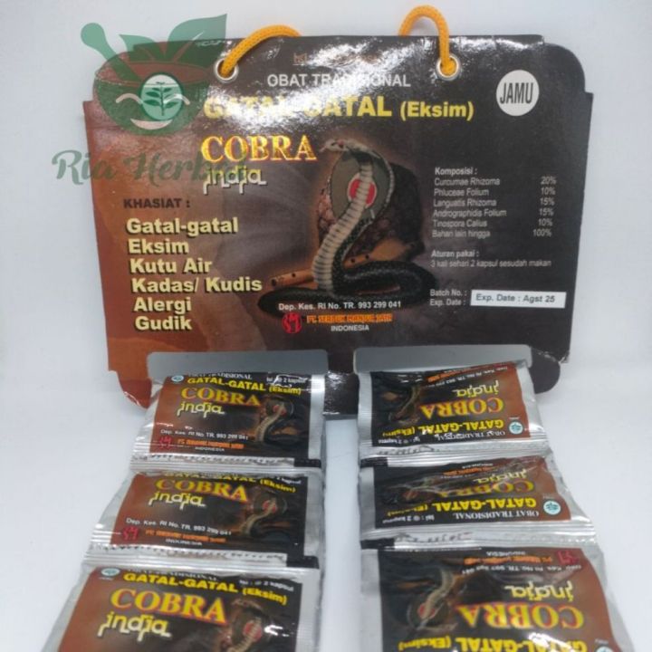 Cobra Gatal India Kapsul Original | Lazada Indonesia