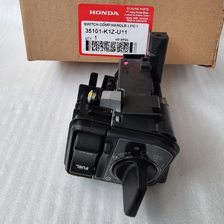 KUNCI KONTAK KEYLESS / SWITCH ASSY HANDLE LOCK 35101-K1Z-U11 HONDA PCX ...