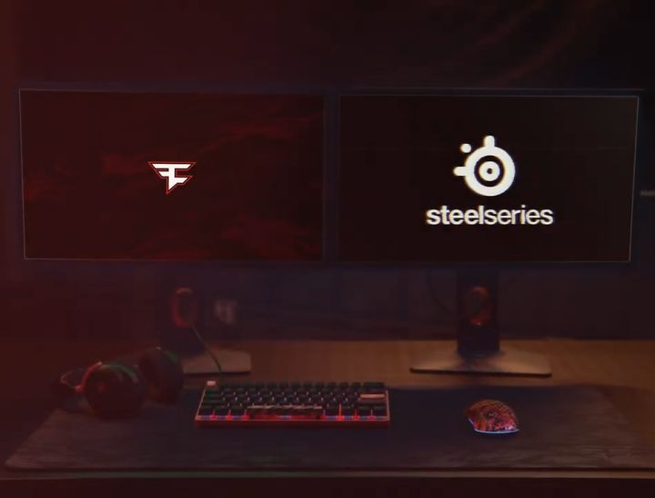 SteelSeries AEROX 3 Wireless Faze Clan Edition Ultra Lightweight Gaming ...