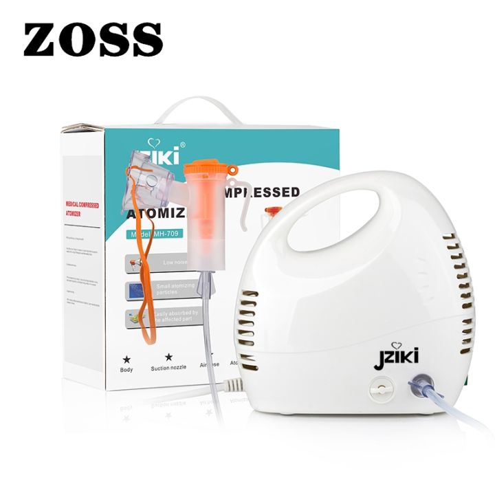 ZOSS Portable Air Compressor Nebulizer Machine Inhaler Mist Compressor ...