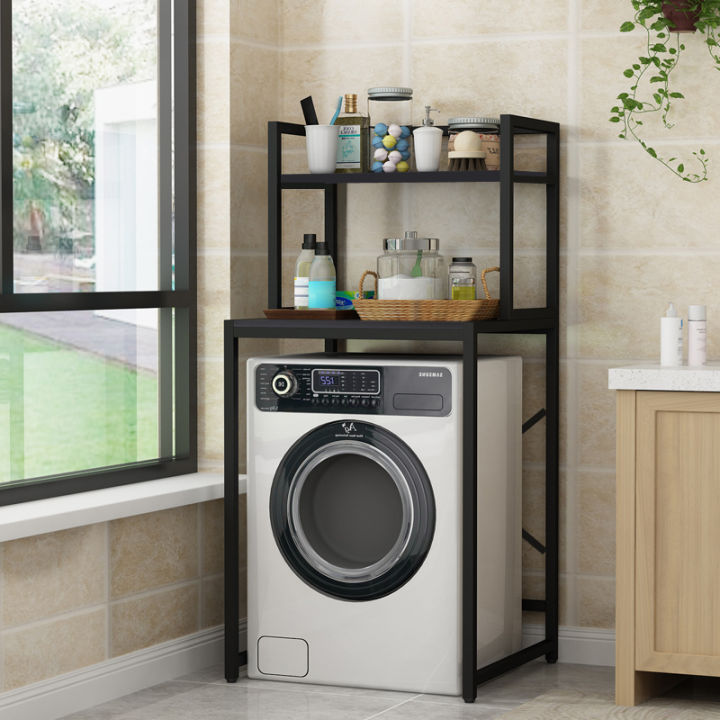 Washing Machine Shelf Drum Balcony Storage Rack Floor Toilet Article ...
