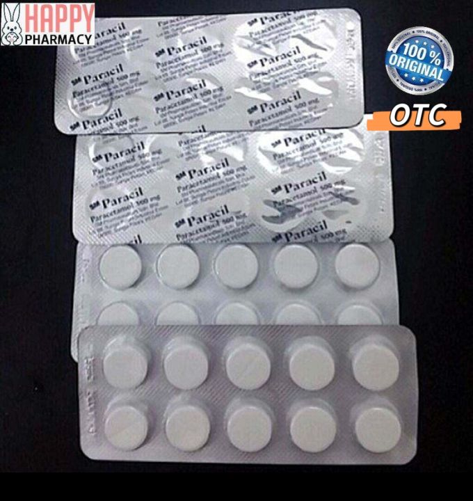 [ORIGINAL] SM PARACIL 500MG 10'S 1STRIP [EXP:5/27] PARACETAMOL 500MG ...