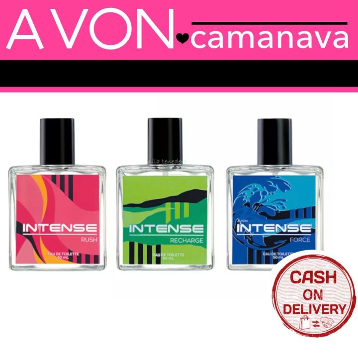 Avon Intense Force Rush Recharge Perfume for Men Cologne for Men Eau de ...