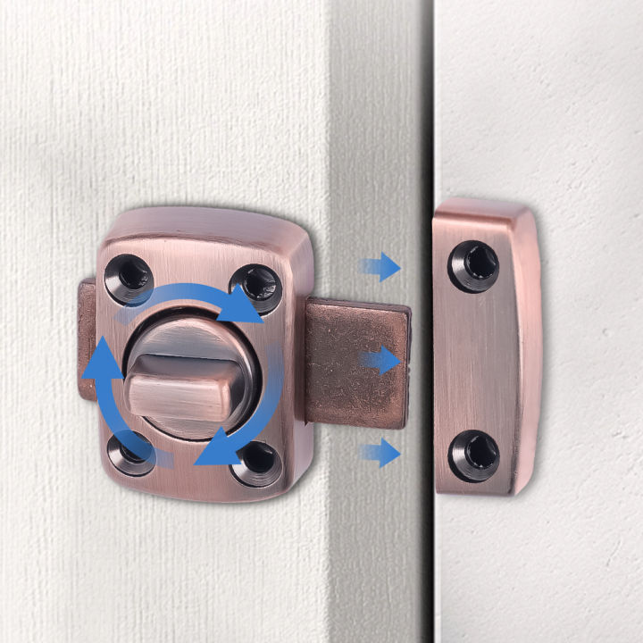 [Dizoey] Anti-theft Door Lock Indoor Perforated Door Lock Buckles Cast ...