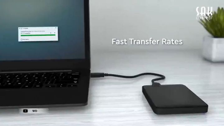 【Spot stock】Western Digital WD Elements 2.5" Portable Hard Drive 1TB ...