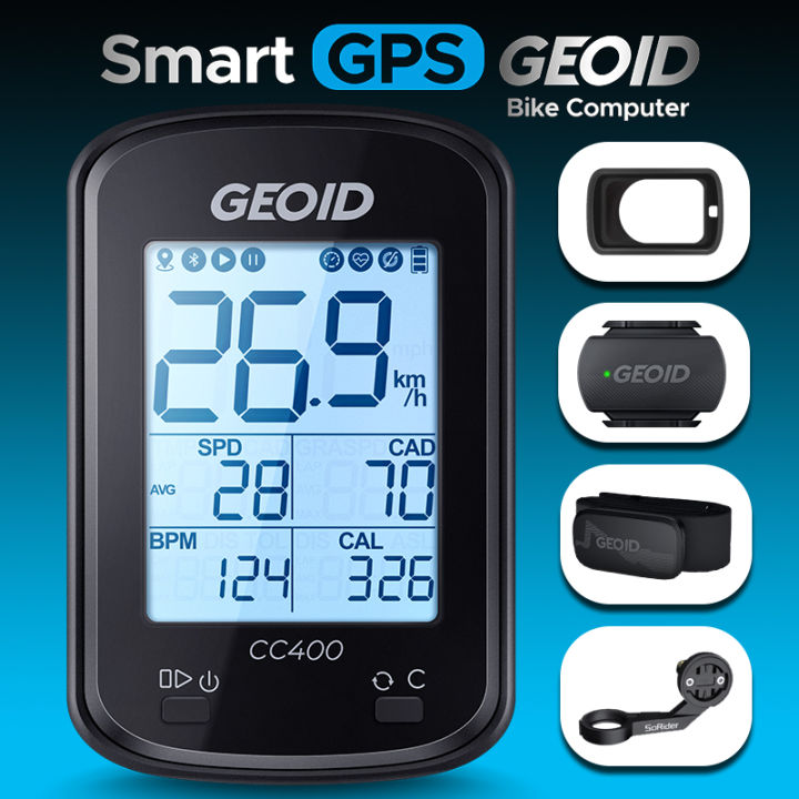 GEOID CC300 CC400 Bike GPS Bicycle Computer Wireless Speedometer ...