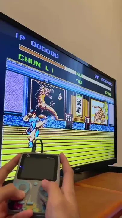 Mini G5 HD Screen Handheld Game Console Mini Arcade 500 Game Charging ...