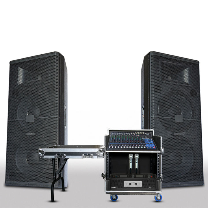 Stage Wedding Stereo Suit Professional Double 15-Inch High-Power Large ...