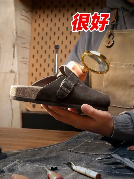 Dép Bán Chui Ngón Birkenstock Màu Cà Phê | Lazada Việt Nam