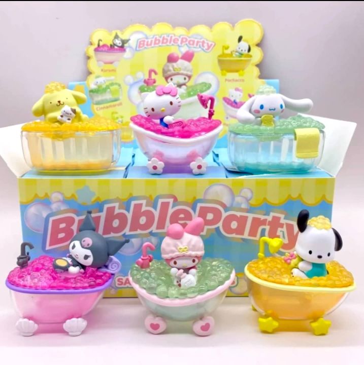 三丽欧沐浴泡澡系列盲盒 Sanrio Characters bath series blind box | Lazada