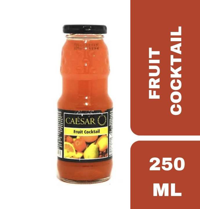 Caesar Fruit Cocktail Juice 250ml ++ ซีซาร์ น้ำผลไม้รวม 250 มล | Lazada ...