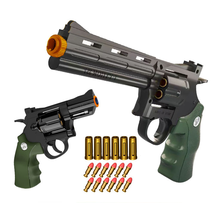 Toy Gun ZP5 357 Revolver Launcher Continuous Firingt Pistol Soft Dart ...